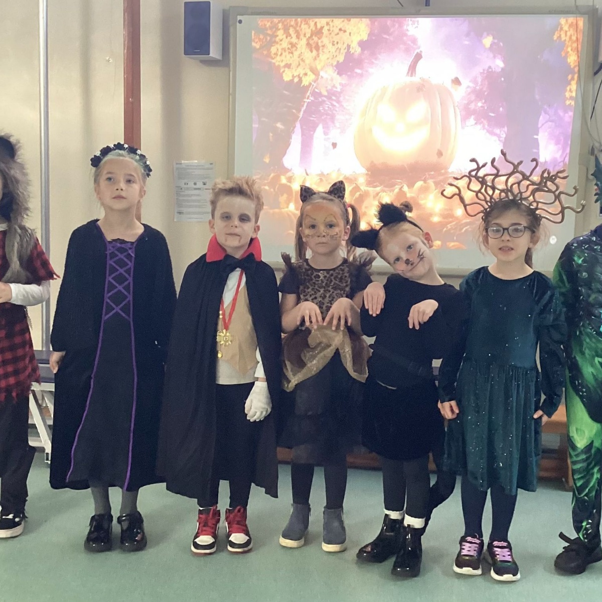 Busbridge Infant School - Scare the Teacher Day 31/10/2023