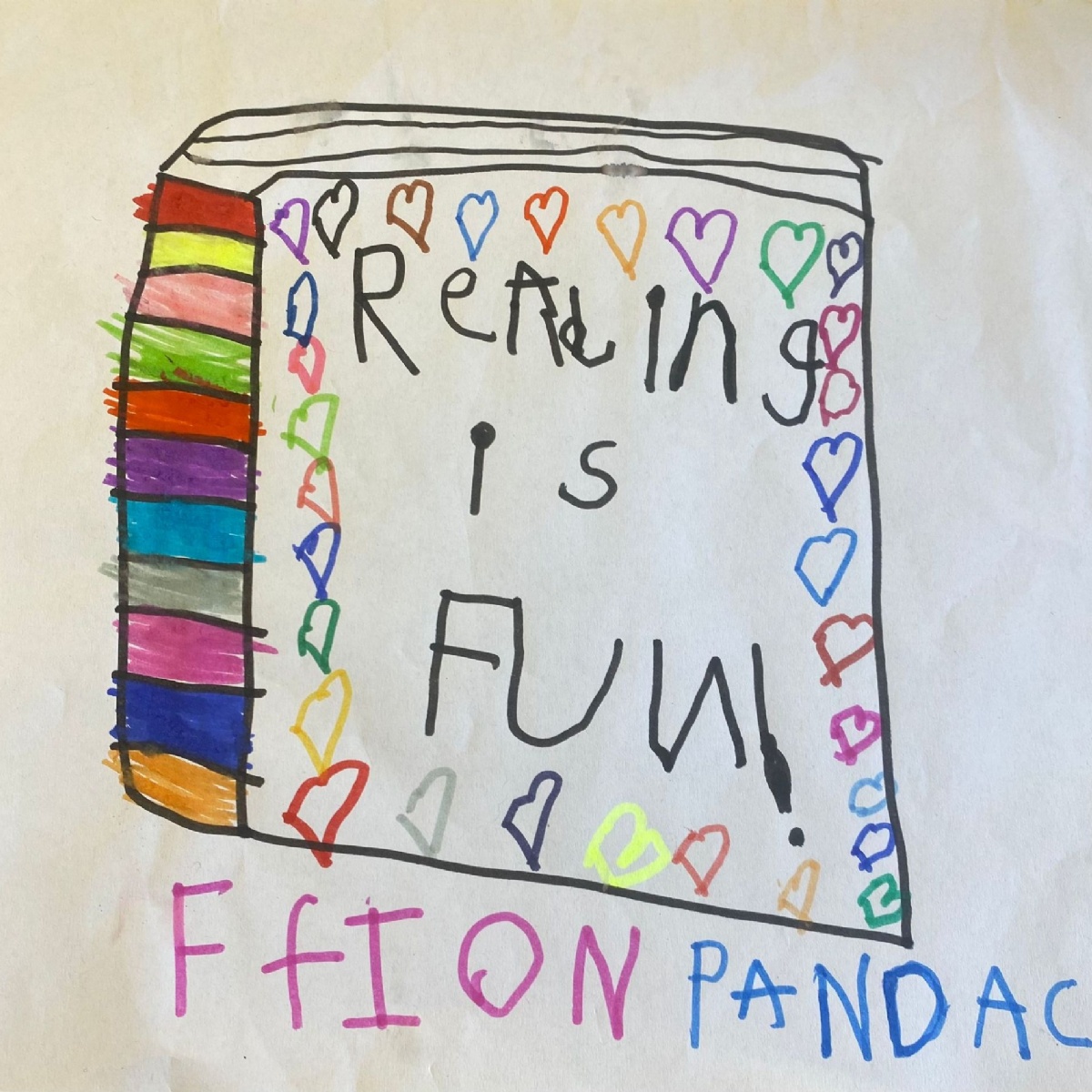 Busbridge Infant School - Reading Poster Design Competition Winners